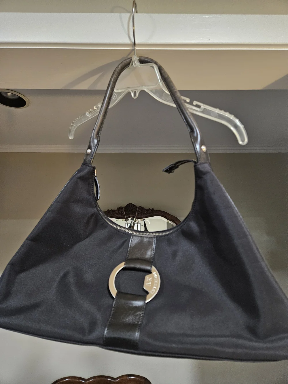 Anne Klein | Bags | Vintage 99s Anne Klein Black Shoulder Bag With ...